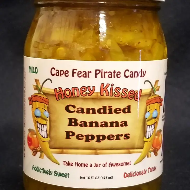 Cape Fear Pirate Candy Company Candied Banana Peppers – JK Ranch Supply